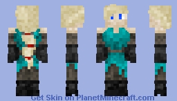Minecraft Skin Girl Warrior