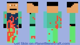 I am bleeding Minecraft Skin