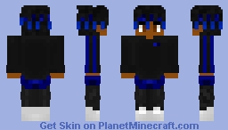 Blue Minecraft Skin