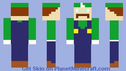 Luigi Minecraft Skins | Planet Minecraft Community