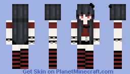 cute emo girl Minecraft Skin