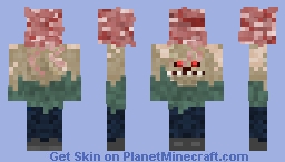 Infected Human (Mound Carrier) Minecraft Skin