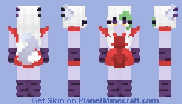 Roxane wolf human Minecraft Skin