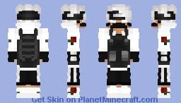 White Jacket Minecraft Skin