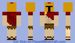 Spartan Warrior Minecraft Skin