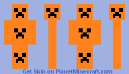 creeper body Minecraft Skin