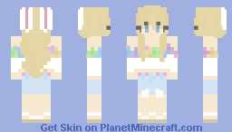 happy easter~bunny ears Minecraft Skin