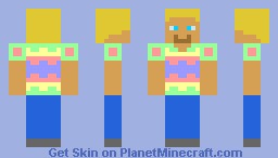 Easter Egg Shirt Minecraft Skin