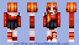 Queen of Fire *.+ Minecraft Skin
