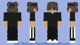 Casual boy with headband Minecraft Skin