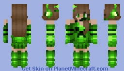 Nature girl Minecraft Skin