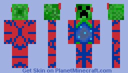 Nikolite Creeper Minecraft Skin