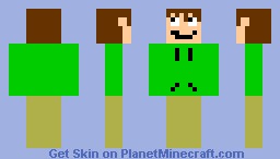 Eddsworld, Edd well kinda Minecraft Skin