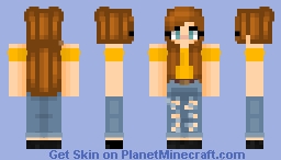Sarah skin (edited) Minecraft Skin