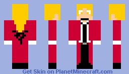Edward Elric Minecraft Skin