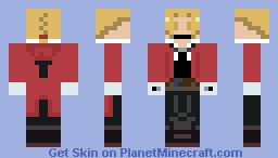 Edward Elric Minecraft Skin