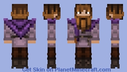 Medieval Kingdoms - Bearded Citizen Minecraft Skin
