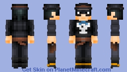 Nighthawk | DC comics Minecraft Skin