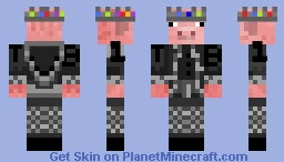 Wither King TechnoBlade (finished) Minecraft Skin