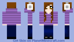 Purple Sweater Minecraft Skin