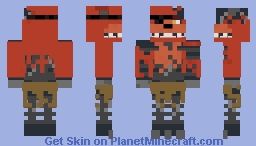 Withered Bonnie Minecraft Skin