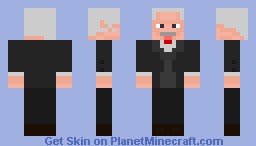 Albert Einstein Minecraft Skin