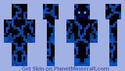 Electro creeper Minecraft Skin