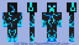 Electric Creep Minecraft Skin