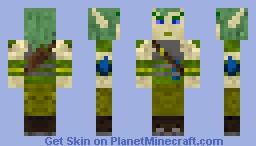 Elf warrior Minecraft Skin