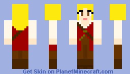 Elizabeth Swann Minecraft Skin
