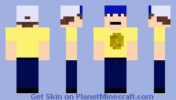 Left 4 Dead - Ellis Minecraft Skin