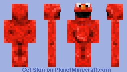 Elmo Minecraft Skin