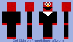 Tuxedo Elmo Minecraft Skin