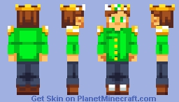 EmeraldKinq - Regenerated Minecraft Skin
