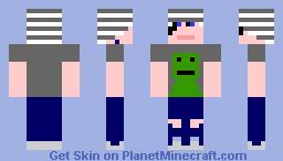 Emo creeper fan Minecraft Skin