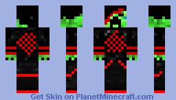 Emo Creeper Minecraft Skin