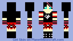 Rocker girl Minecraft Skin