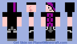 emo kid Minecraft Skin