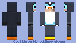 emo penguin boy Minecraft Skin