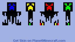 Creeper's Ghost's Emotions! Minecraft Skin