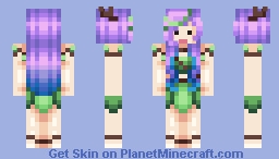 🍄ihascupquake || Enchanted Oasis🍄 Minecraft Skin