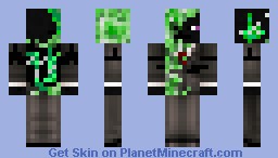 End creeper Minecraft Skin