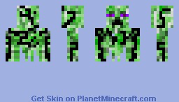 ender creeper ghost Minecraft Skin