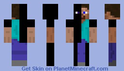 ender steve Minecraft Skin