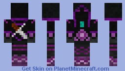 ender man assassin Minecraft Skin