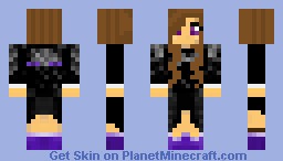 Ender Girl Minecraft Skin