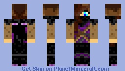 ender girl Minecraft Skin