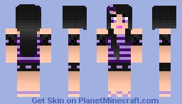 Ender girl Minecraft Skin