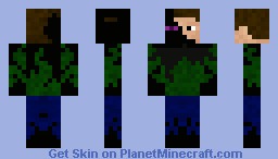 ender-infected guy Minecraft Skin