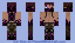 Ender infection Minecraft Skin